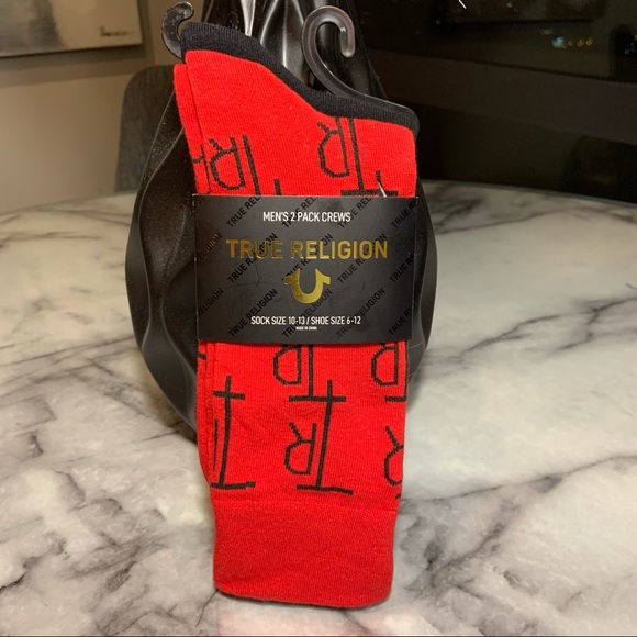 True Religion | Underwear & Socks | True Religion Mens 2 Pack Crew ...